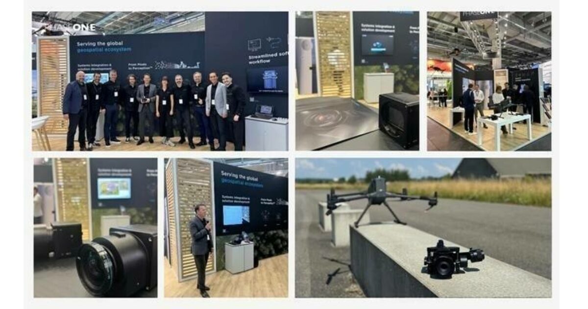Phase One unveiled a powerful lineup of innovations at Intergeo 2025 ...