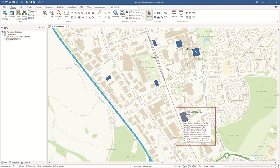 Bringing the OS NGD to Desktop GIS | GeoConnexion